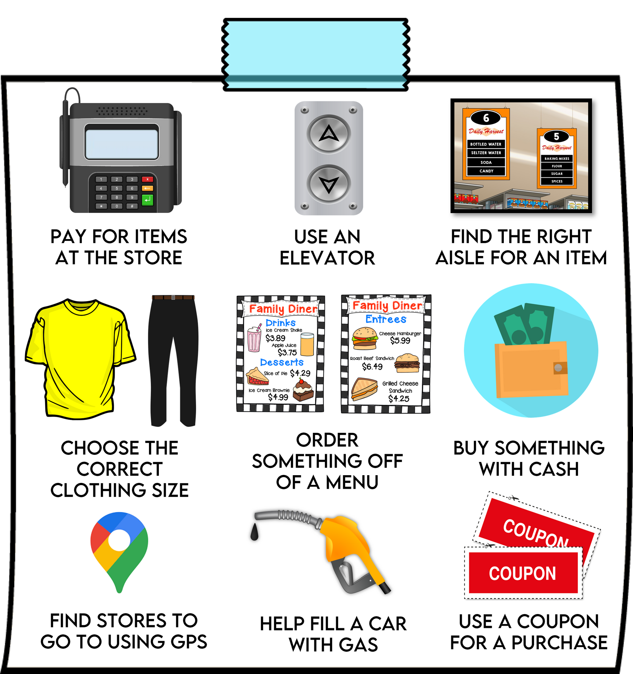 Summer Life Skills Ideas FREEBIE – Life Skills Creations